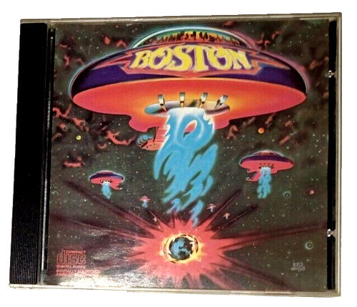 Boston: Boston (CD, 1986, Self Titled Album Gleaming LKN Disc VG Case ...