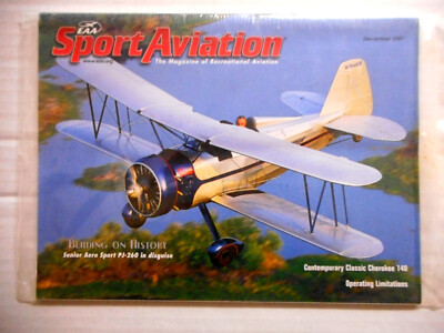 Sport Aviation EAA Membership Magazine New Sealed Dec 2001 | eBay