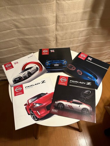 [Import duties included] Nissan GTR & Fairlady Z Car Catalog Set for ...