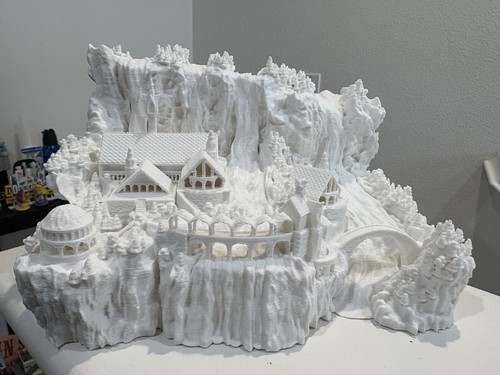 Lord Of The Rings Rivendell Model LOTR JRRT Middle Earth Hobbit Elves ...