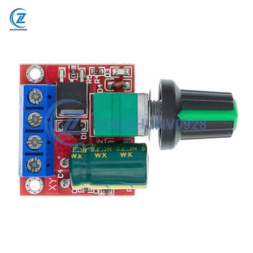 2 Pcs 5V-35V 5A 20khz LED PWM DC Motor Controller Speed Regulation ...