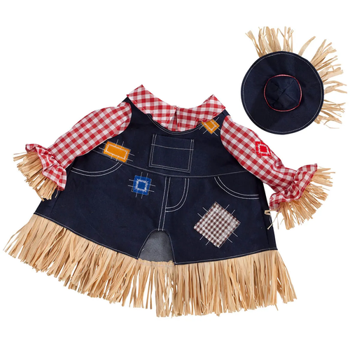 Scarecrow Outfit Costume for 23"H Goose Gone Viral Porch Outdoor Garden ...