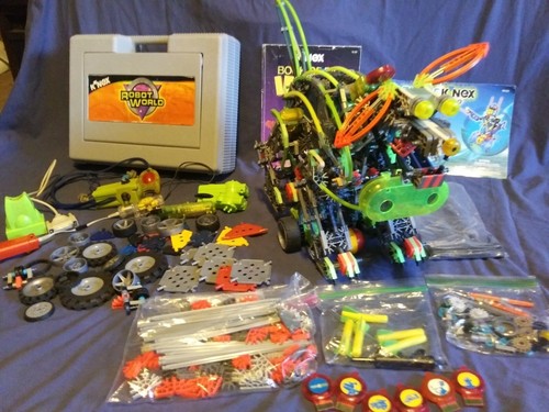 Cyber Knex Cybots 2.0 Excellent Condition, Many Extras L@@K, Vintage/Rare K'Nex | eBay