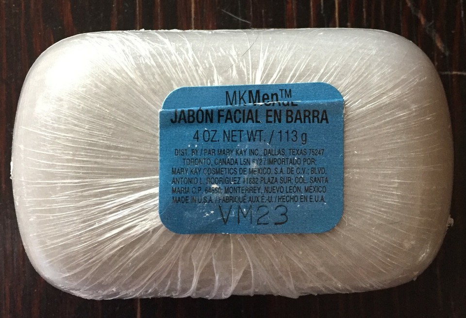 Mary Kay MK Men Face Bar/Cleansing Soap - Sealed in Plastic | eBay