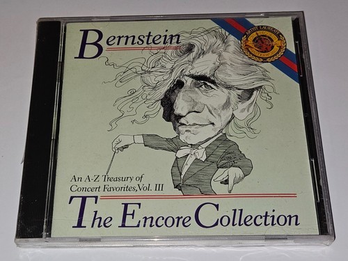 *NEW/SEALED* Leonard Bernstein "The Encore Collection" CD A-to-Z ...