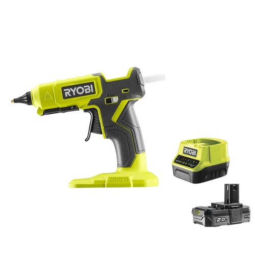 Ryobi RGL18-0 Hot Glue Gun Battery 18V 130/200°C 11/12mm Kit 2.0 Ah | eBay