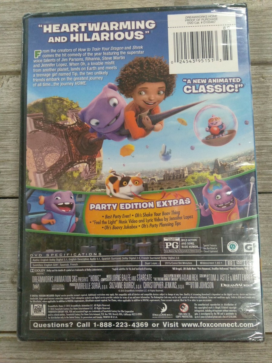 Home Dreamworks 2015 For