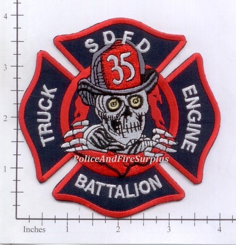 California - San Diego Station 35 CA Fire Department Patch | eBay