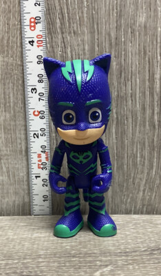 JUST PLAY FROG BOX DISNEY PJ MASKS CONNOR CATBOY 3.5" FIGURE TOY Green ...