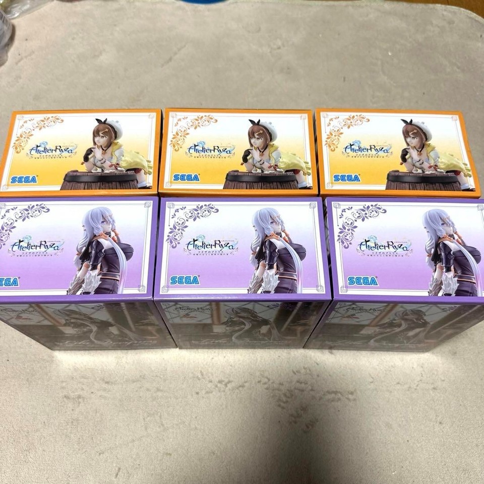 Atelier Ryza Luminasta Figure Reisalin Stout Lila Desires SEGA New Set ...