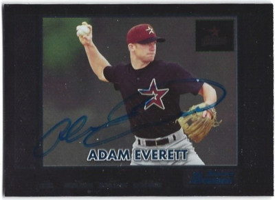 2000 Bowman Baseball Retro/Future #399 Adam Everett IP autograph signed ...