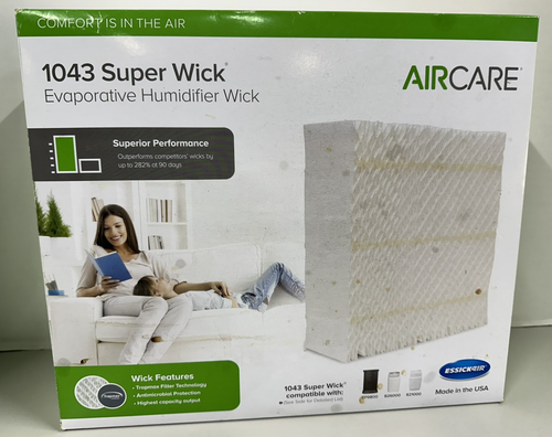 AIRCARE 1043 SUPER WICK Evaporative Humidifier Replacement Filter Wick ...