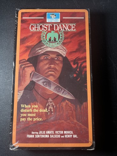 Ghost Dance VHS Native American Revenge 80's Cult Horror 1982 Western ...