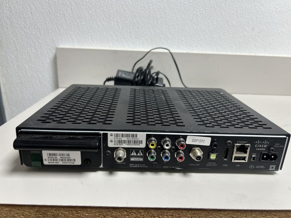Cisco Technicolor 4742HDC2 High Definition Receiver Cable Box. Ships ...