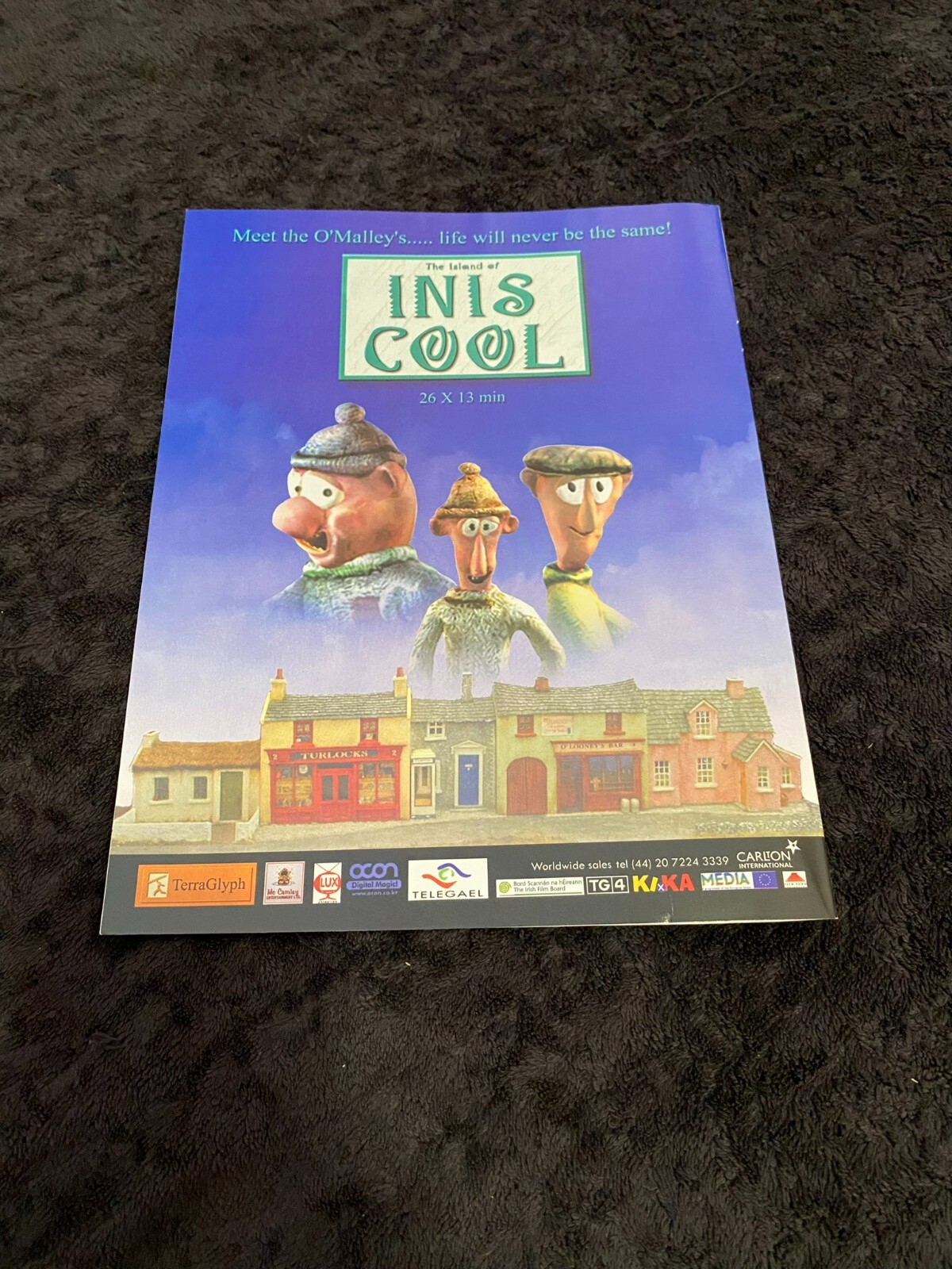 THE ISLAND OF INIS COOL 2005 ad Biff, Boff and Ben, The O'Malley | eBay