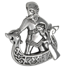 Sterling Silver Norse God Njord Viking Rune Pendant Asatru Jewelry ...