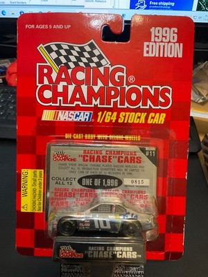 1996 RACING CHAMPIONS “ RICKY RUDD TIDE #10 CHROME CHASE CAR “ LIMITED ...