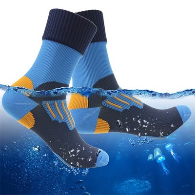 Mud Sports Socks - High Waterproof Warm Winter Socks for Men Hiking ...