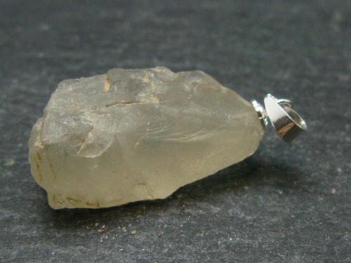 Sanadine Golden Orthoclase Crystal Pendant From Madagascar - 1.3" - 4. ...