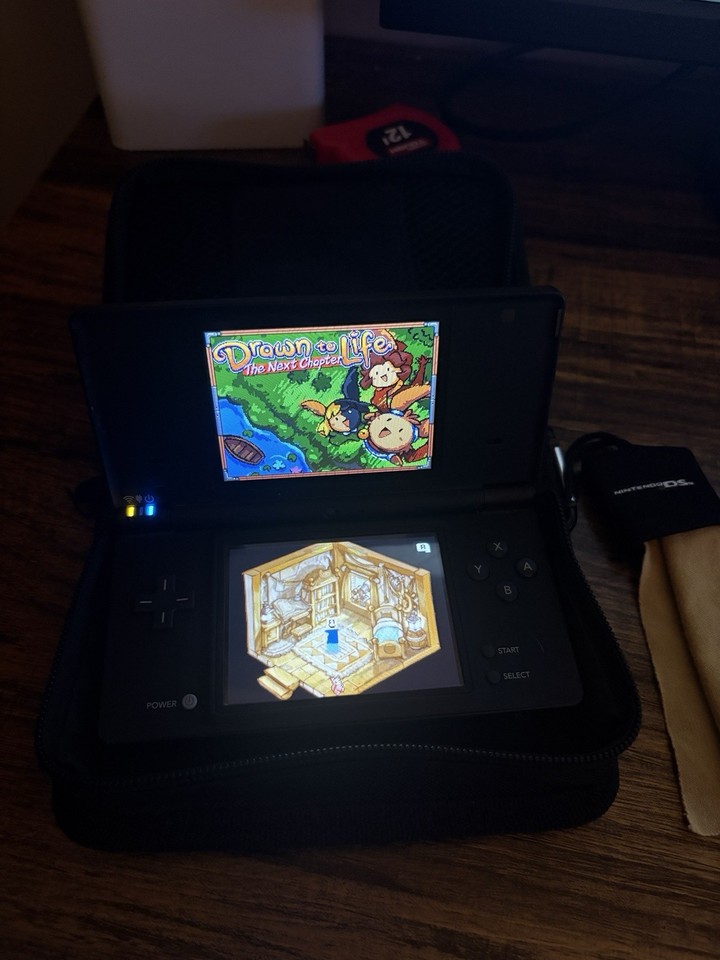 Nintendo DSi Black Handheld Console Game System - With Case | eBay