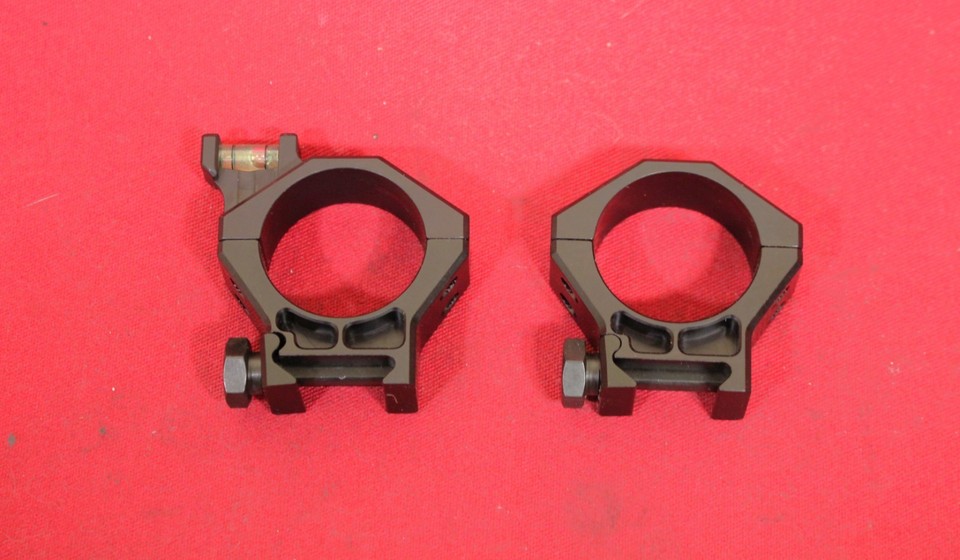 Hawkins Precision 34mm Scope Rings W/Offset Level - Medium (1") Height ...