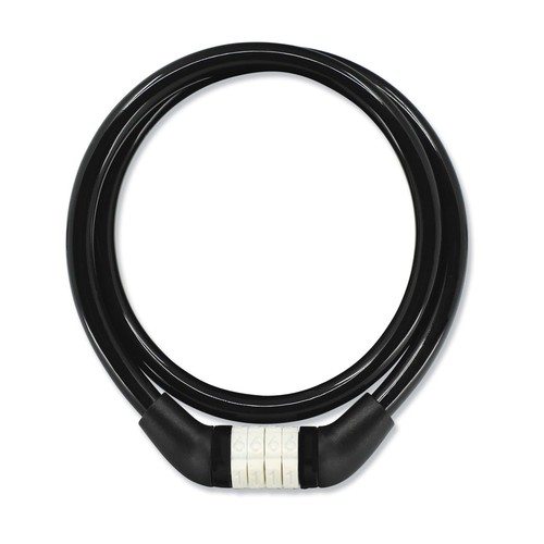 Crazy Safety Black Children's Bike Lock Weatherproof Combination Lock ...