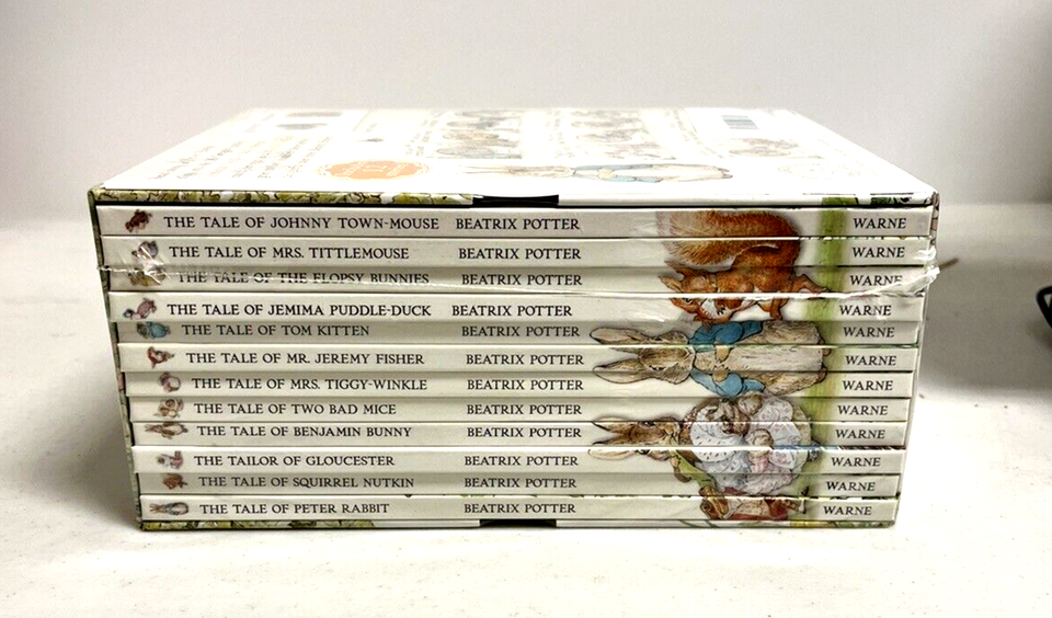 Brand New! Peter Rabbit Library: 12 Book Box Set by Beatrix Potter ...