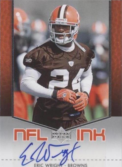 2007 Upper Deck - Nfl Ink Eric Wright #NFLI-EW (AU, RC) for sale online ...