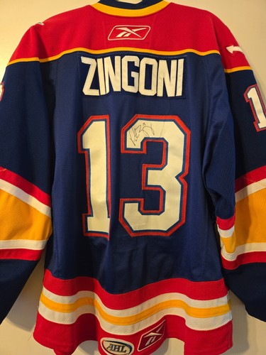 Pete Zingoni Game Worn Autographed Norfolk Admirals Jersey | eBay