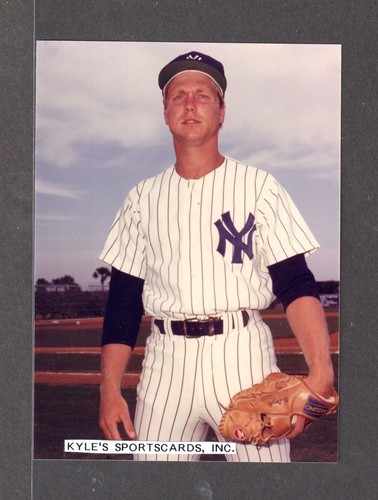 Brian Doyle NY YANKEES UNSIGNED 4-1/4 x 5-3/4 COLOR ORIGINAL SNAPSHOT ...