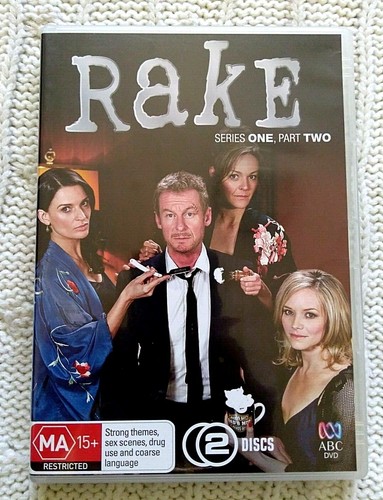 Rake : Series 1 : Part 2 (DVD, 2-Disc Set) R-4, LIKE NEW- FREE POST IN ...