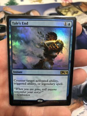 Magic the Gathering MTG Tale's End Prerelease Foil x1 NM M20 | eBay