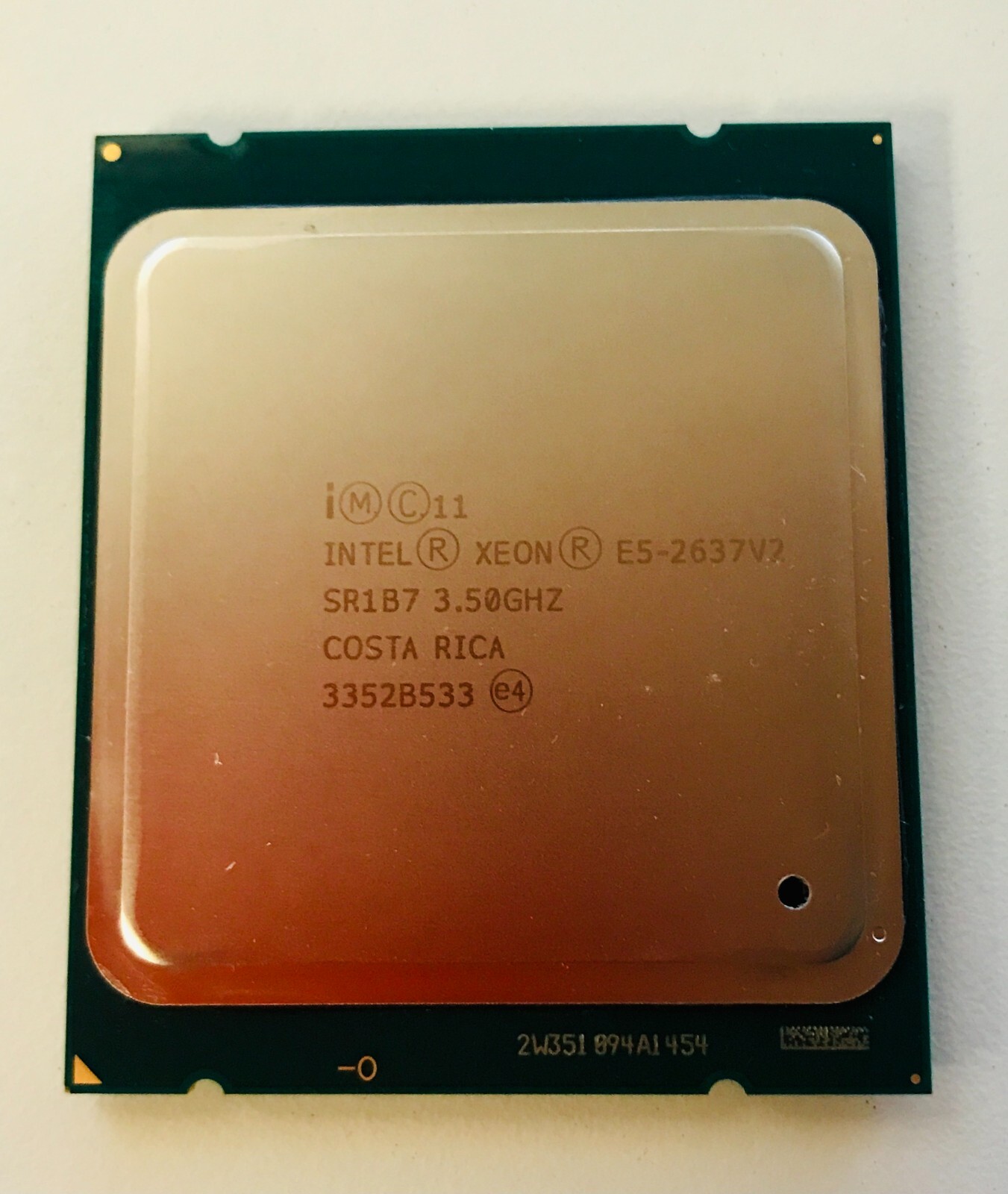 [LOT OF 2] Intel Xeon FCLGA2011 4-Core 8-Thread Processor (E5-2637 v2 ...