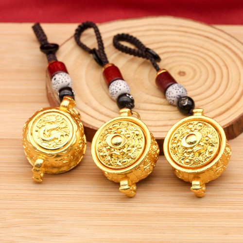 Creative Zodiac Cornucopia Keychain Chinese Style Lucky Pendant ...