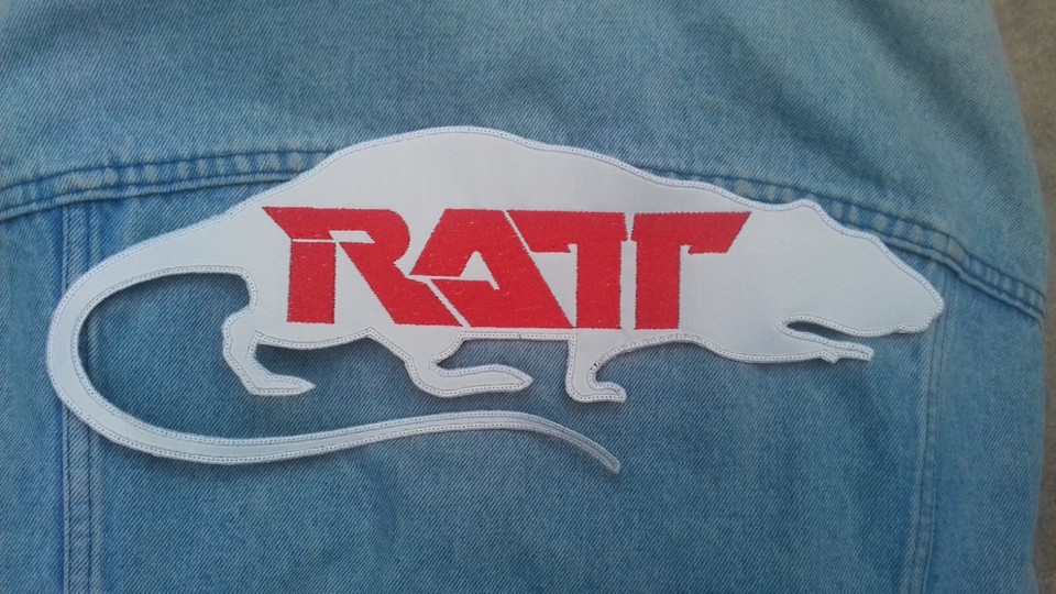 Hard Rock Hair Metal embroidered back patch various bands | eBay