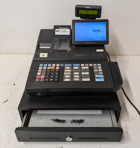 Sam4S SPS-520RT Register System, Cash Register, No Keys | eBay