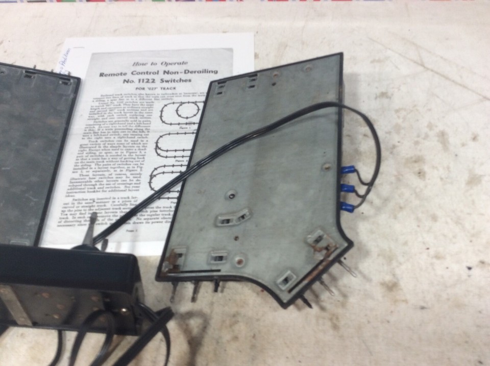 Lionel 1122 remote Control pair switches 027 for Train Layout | eBay