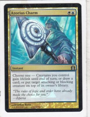 MTG: Return to Ravnica: Foil: Azorius Charm | eBay
