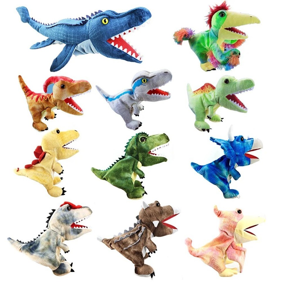 Pterodactyl 10 Inch Hand Puppet Stuffed Animal Plush Toy Children Party ...