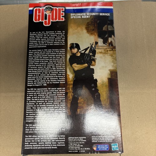 GI Joe Diplomatic Security Service Special Agent 12" African American ...