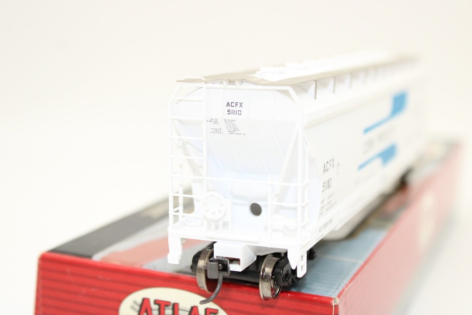 Atlas HO Scale ACFX Corn Products ACF PressureAide Covered Hopper Car ...