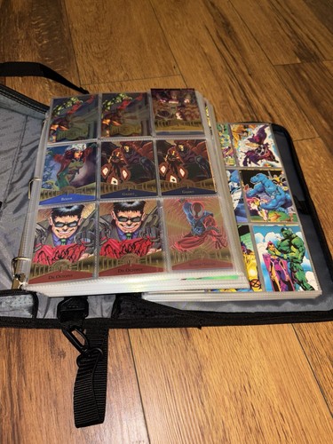 Vintage Marvel Cards Beautiful Lot Around 600 Cards! With Binder And ...