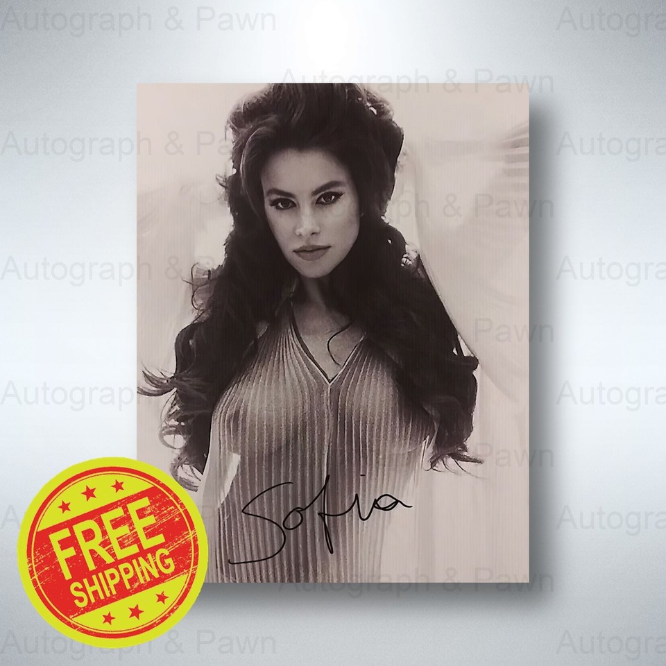 Sofia Vergara 8x10 SIGNED AUTOGRAPH RARE PHOTO SIGNATURE REPRINT FREE SHIP | eBay
