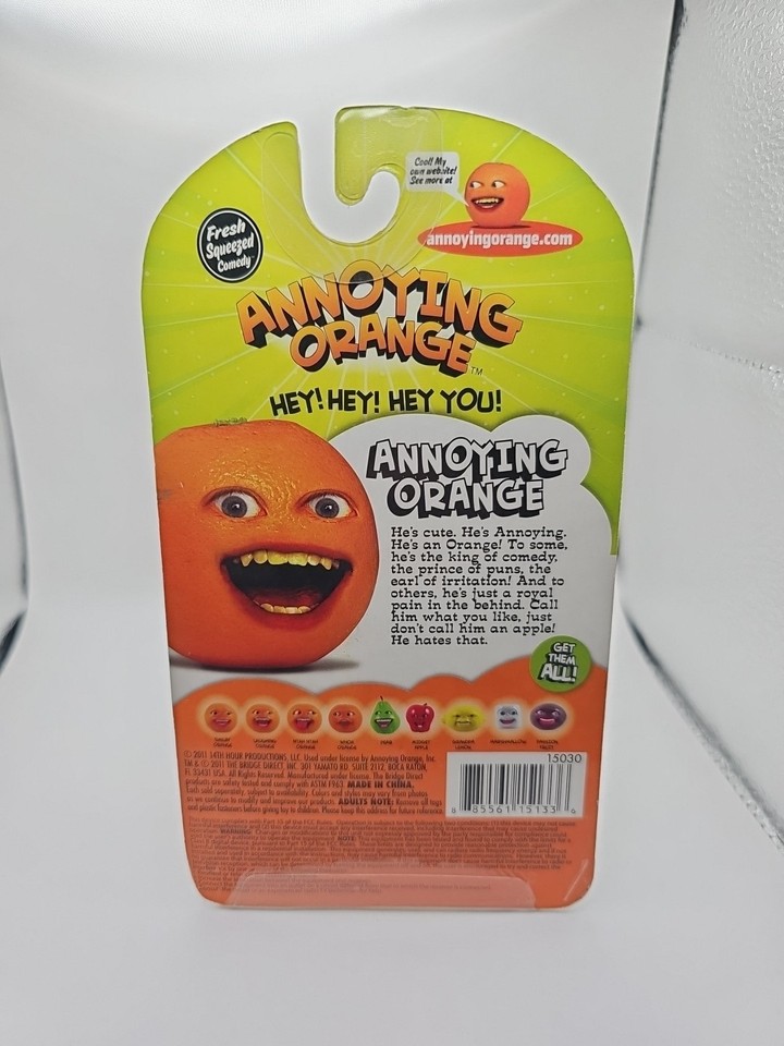 Annoying Orange Nyah Nyah Kitchen Crew Clip-On Whoa Orange New Works ...