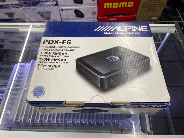 Alpine PDX-F6 4-Channel Car Amplifier for sale online | eBay