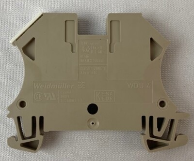 Weidmuller WDU4 Terminal Block | eBay