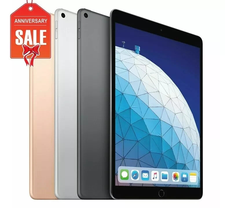 Apple iPad Air 3rd Generation A2152 Wi-Fi 10.5 in GRAY 64GB - BUNDLE ...