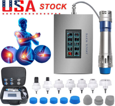 Shockwave Therapy Machine Shock Wave Body Massager for Pain Relief ED ...