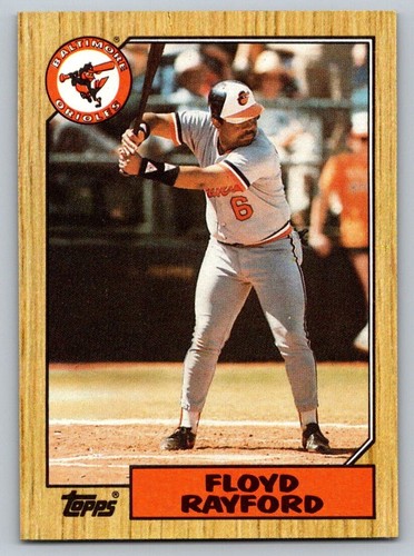1987 Topps #426 Floyd Rayford - Baltimore Orioles | eBay