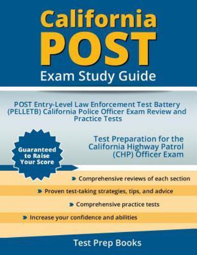 California POST Exam Study Guide: POST Entry-Level Law Enforcement Test ...